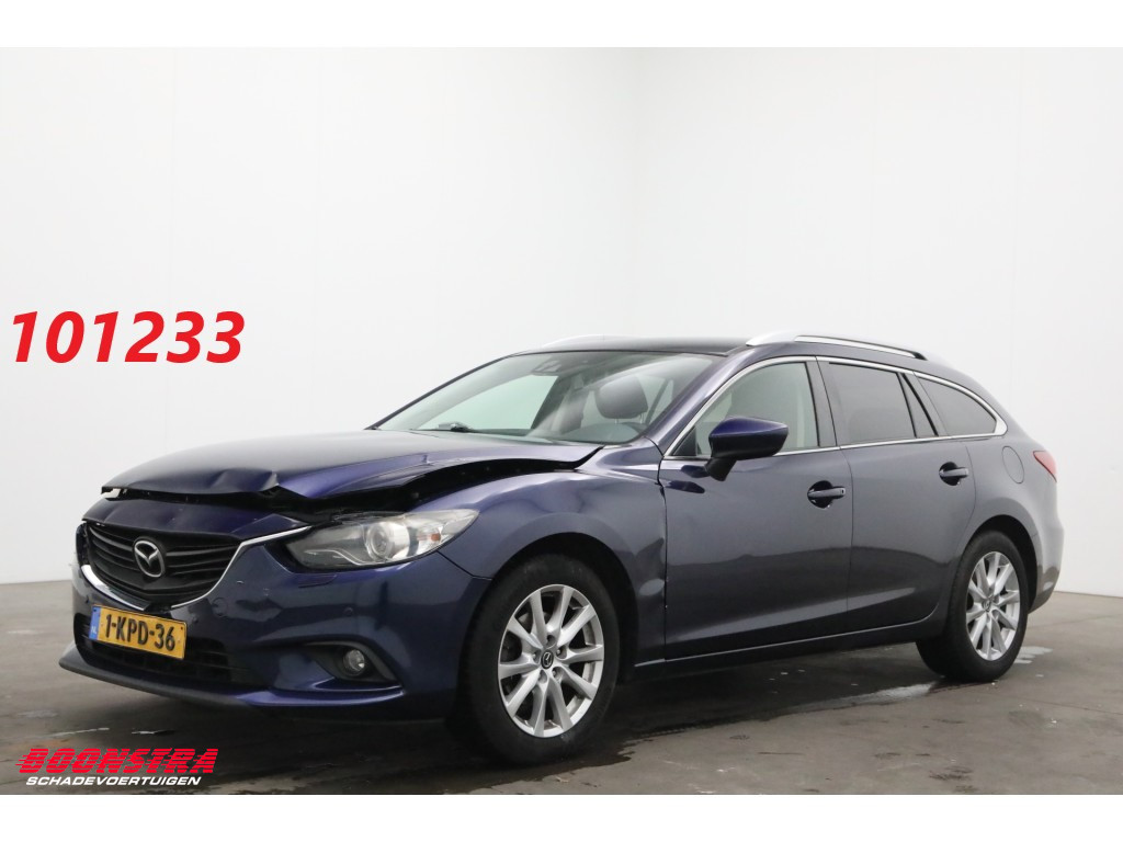 Mazda 6 Sportbreak 2.0 TS+ Lease Pack Navi Clima Cruise SHZ AHK - Boonstra